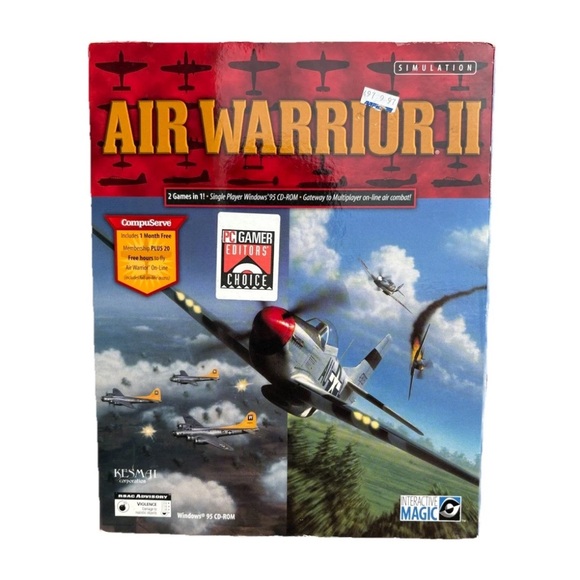 Microsoft | Video Games & Consoles | New Air Warrior Ii Pc Cd Rom ...